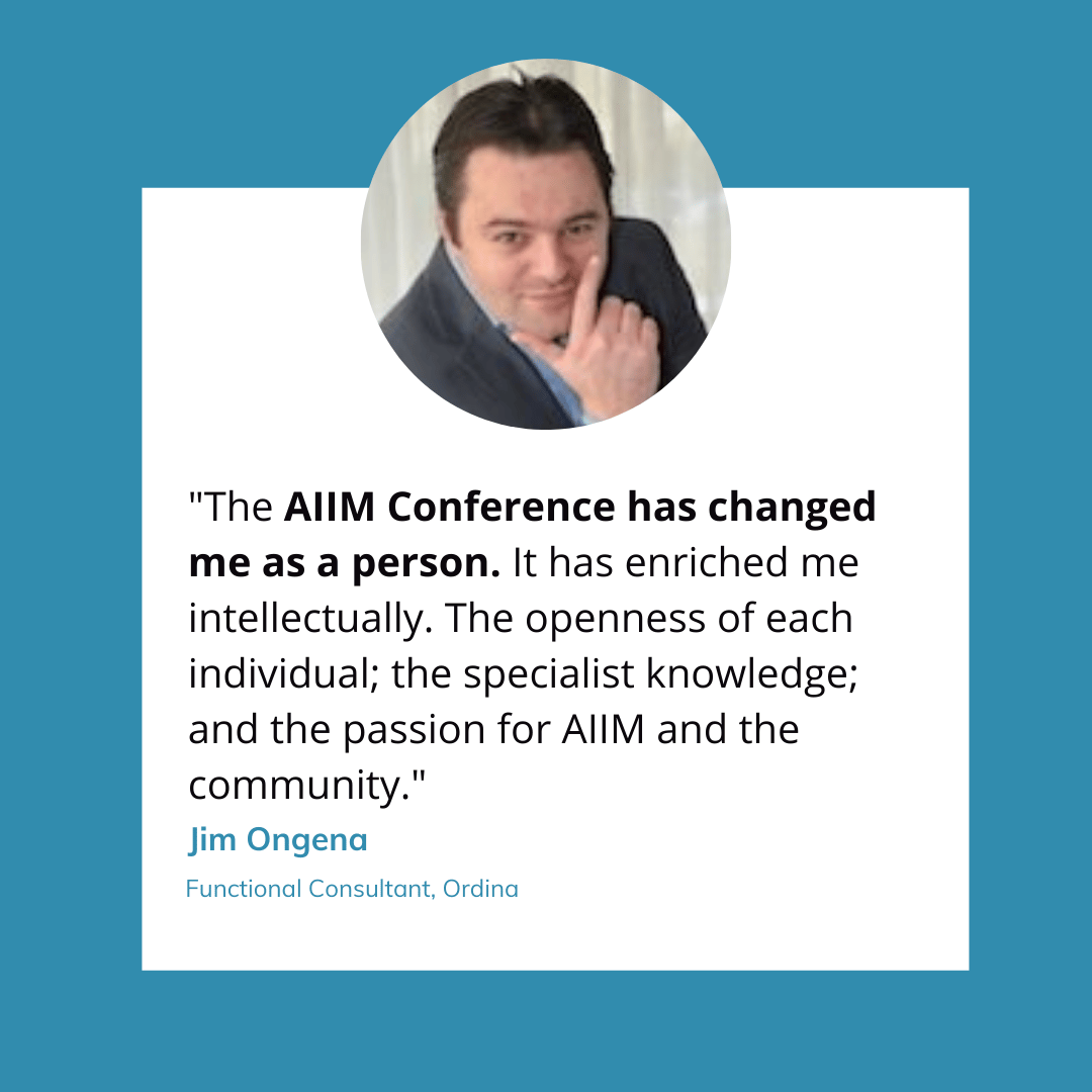 AIIM+ - Where information professionals belong!
