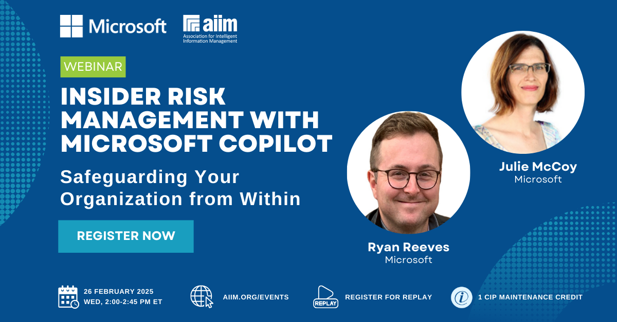 AIIM - The Association for Intelligent Information Management